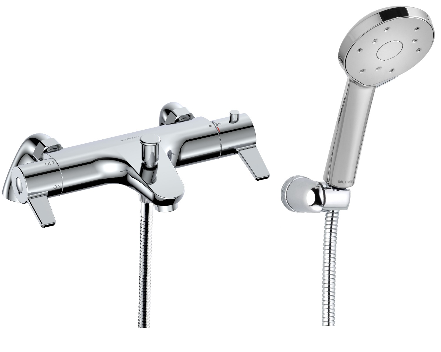Avoca Thermostatic Bath Shower Mixer - Kiri Mk2 Low Flow | Methven UK