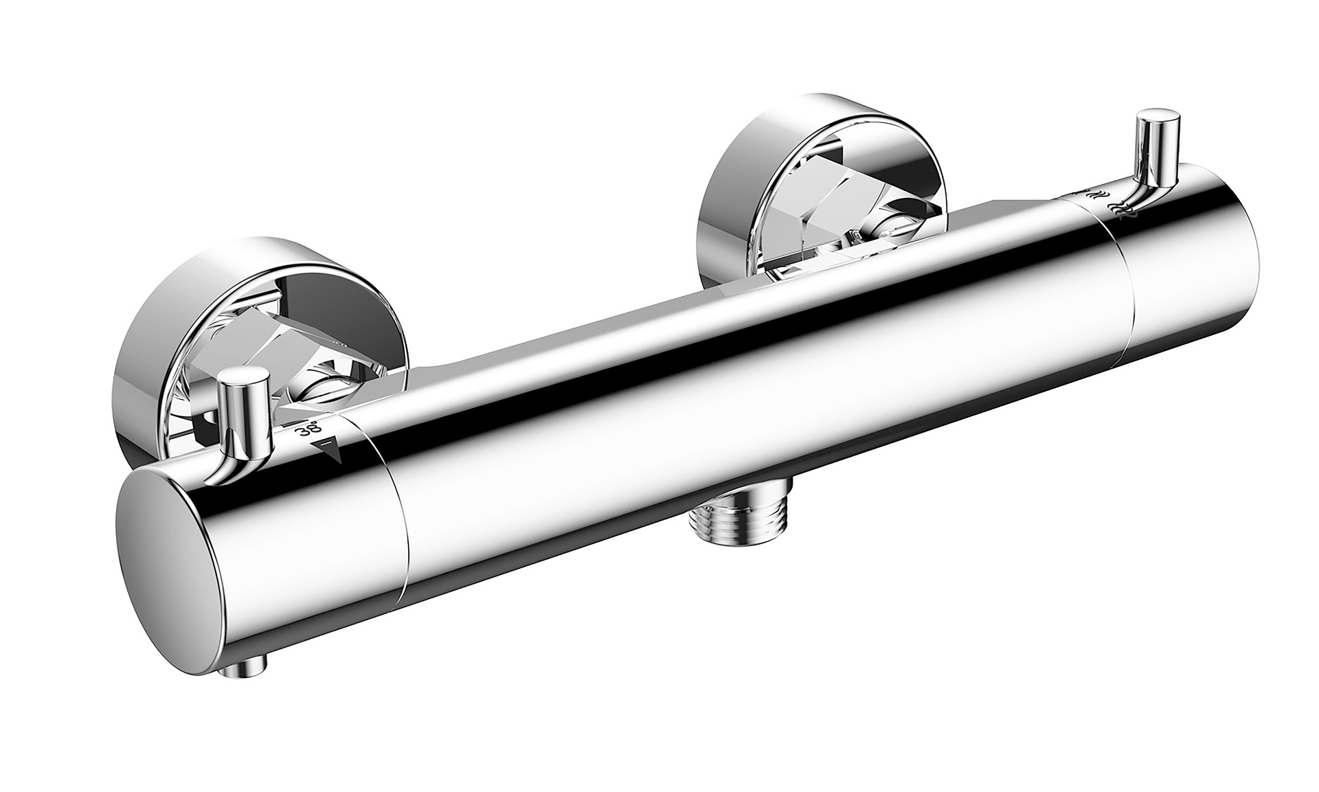 Cool To Touch Round Bar Valve | Methven UK