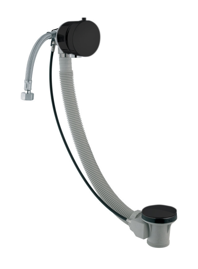 1 1/2" Bath Fill & Overflow Waste (Matte Black) | Methven UK